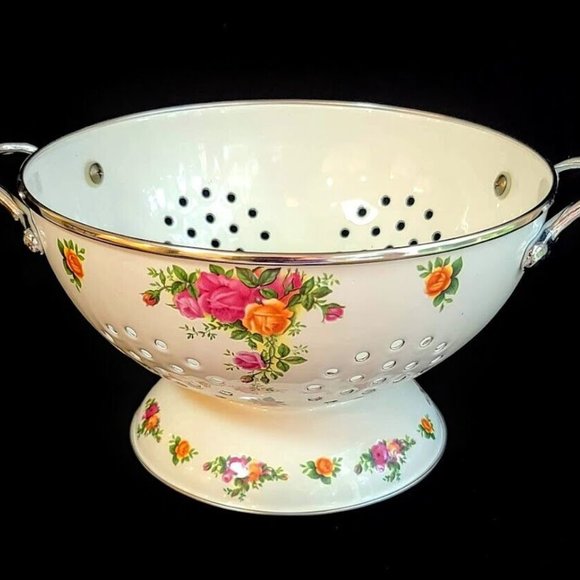 Royal Albert | Dining | Royal Albert Old Country Rose 3q Colander ...
